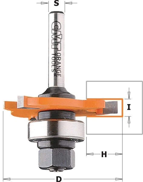 Fraise disque pour rainurage HM-D=47.6 l=4.0 B=8 MFLS - CMT82234011 ...